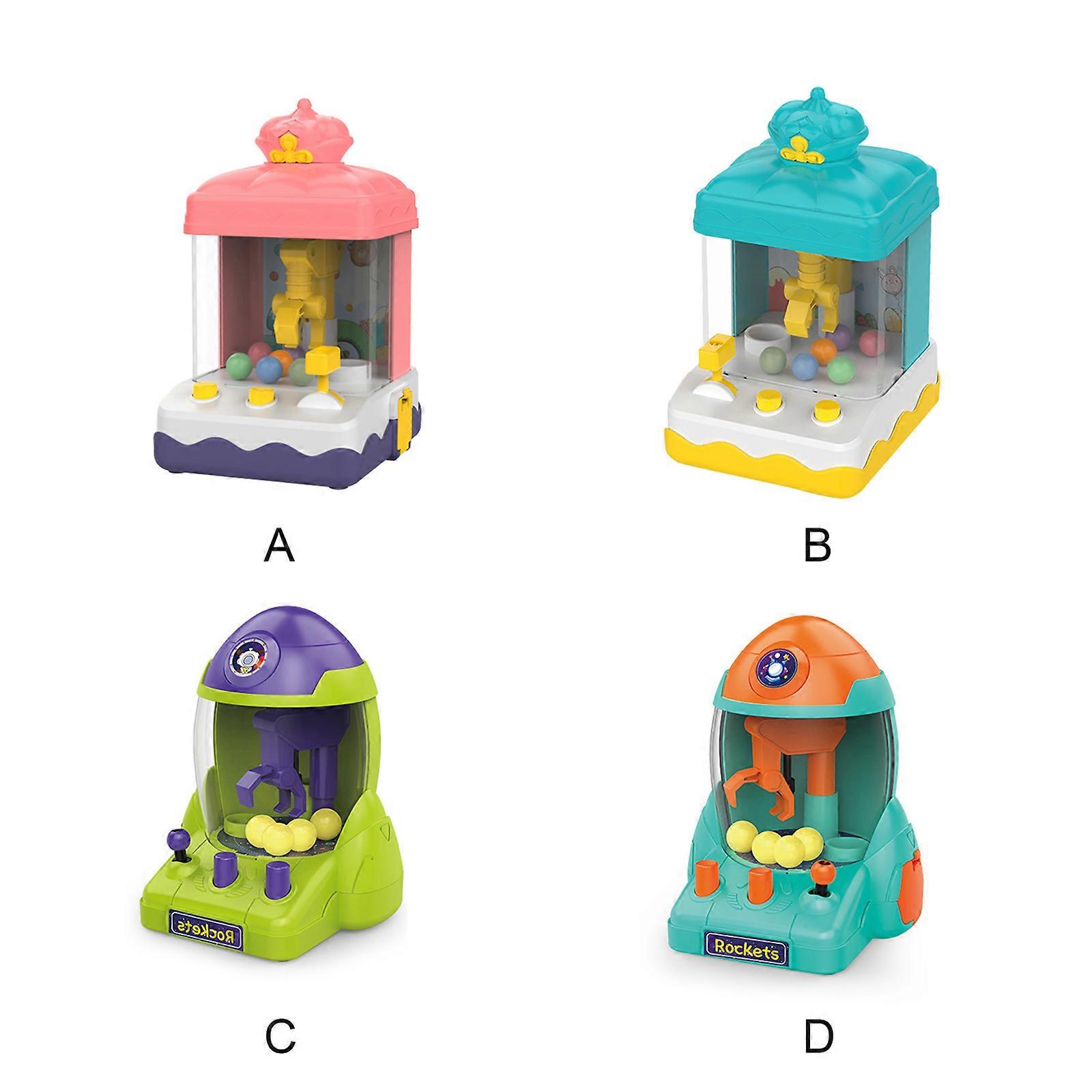 Mini Claw Machine For Kids, Toy Grabber, 6 Ball Prizes Miniature ...