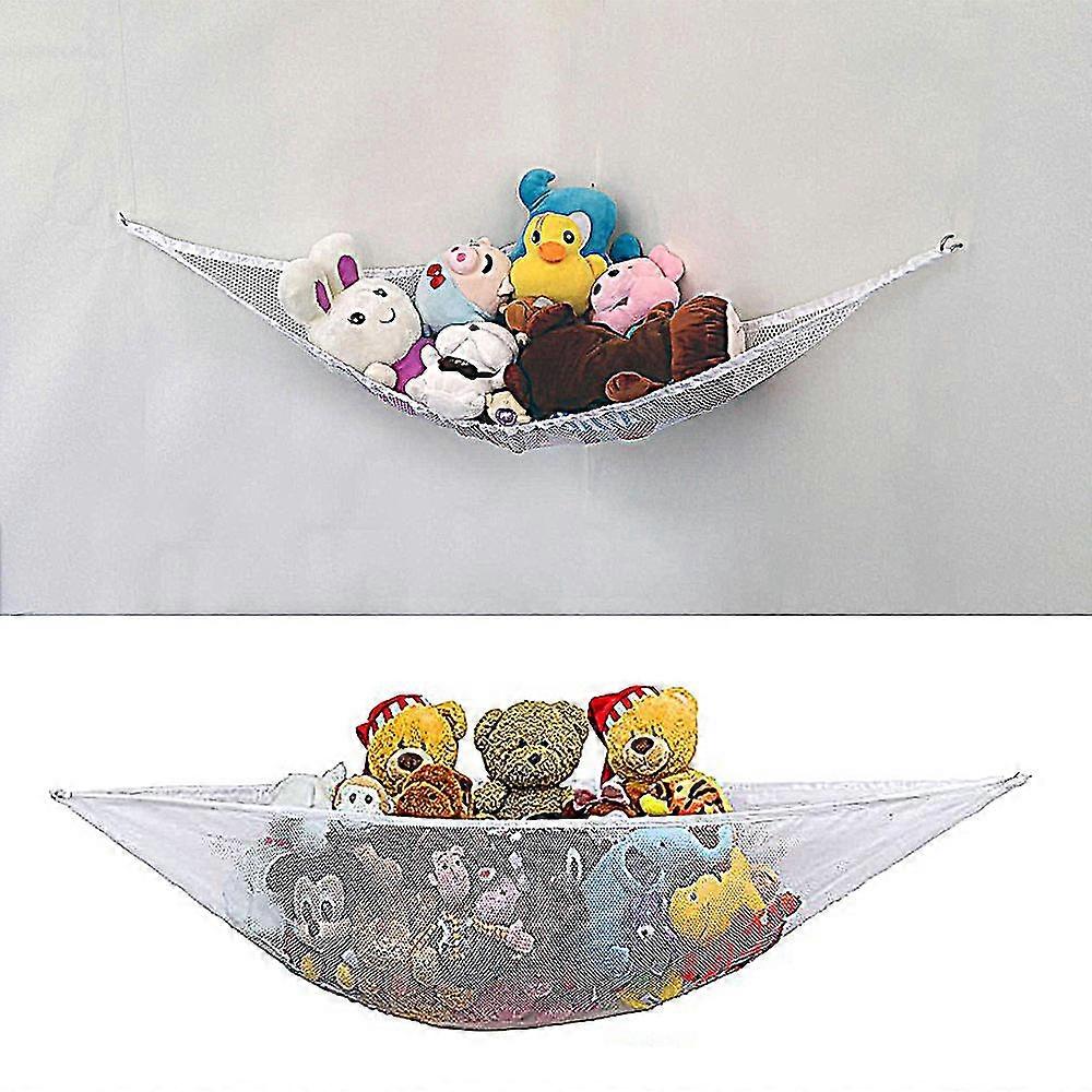 Large Toy Hammock Mesh Kids Bedroom Storage Nursery Teddy Bear Net ...