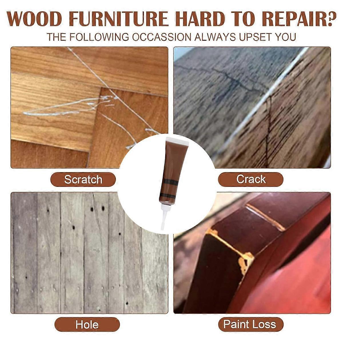 Wood Repair Stick Solid Wood Furniture Repair Paste Wood Door Scratch ...