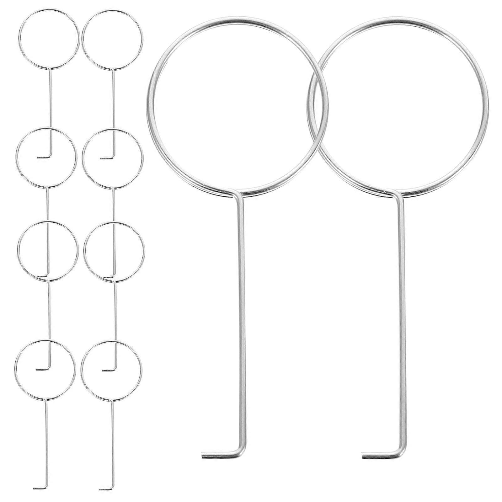 50pcs Drain Lifting Hook Floor Drain Grate Hooks Lifting Hooks Floor ...