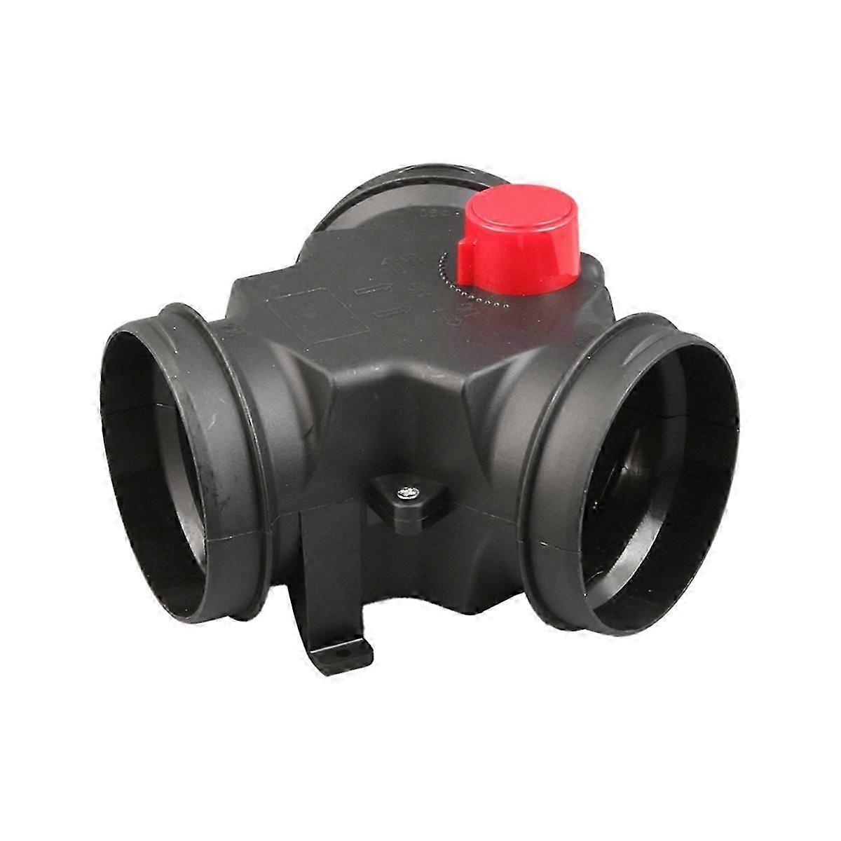 90mm Valve Flap Adjustable Air Heater Vent Ducting T Branch Splitter ...