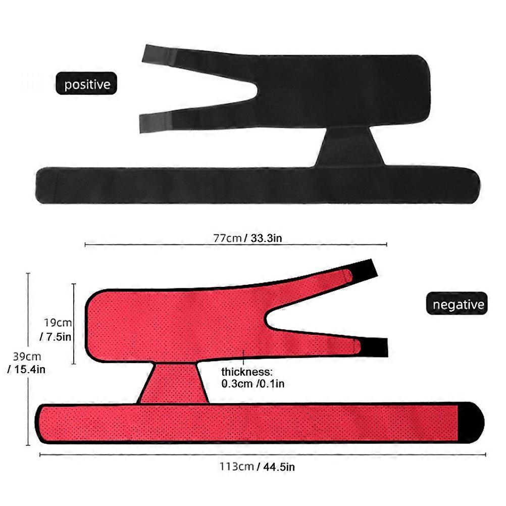 Hip Brace Thigh Hamstring Compression Support Wrap for Hip Flexor ...