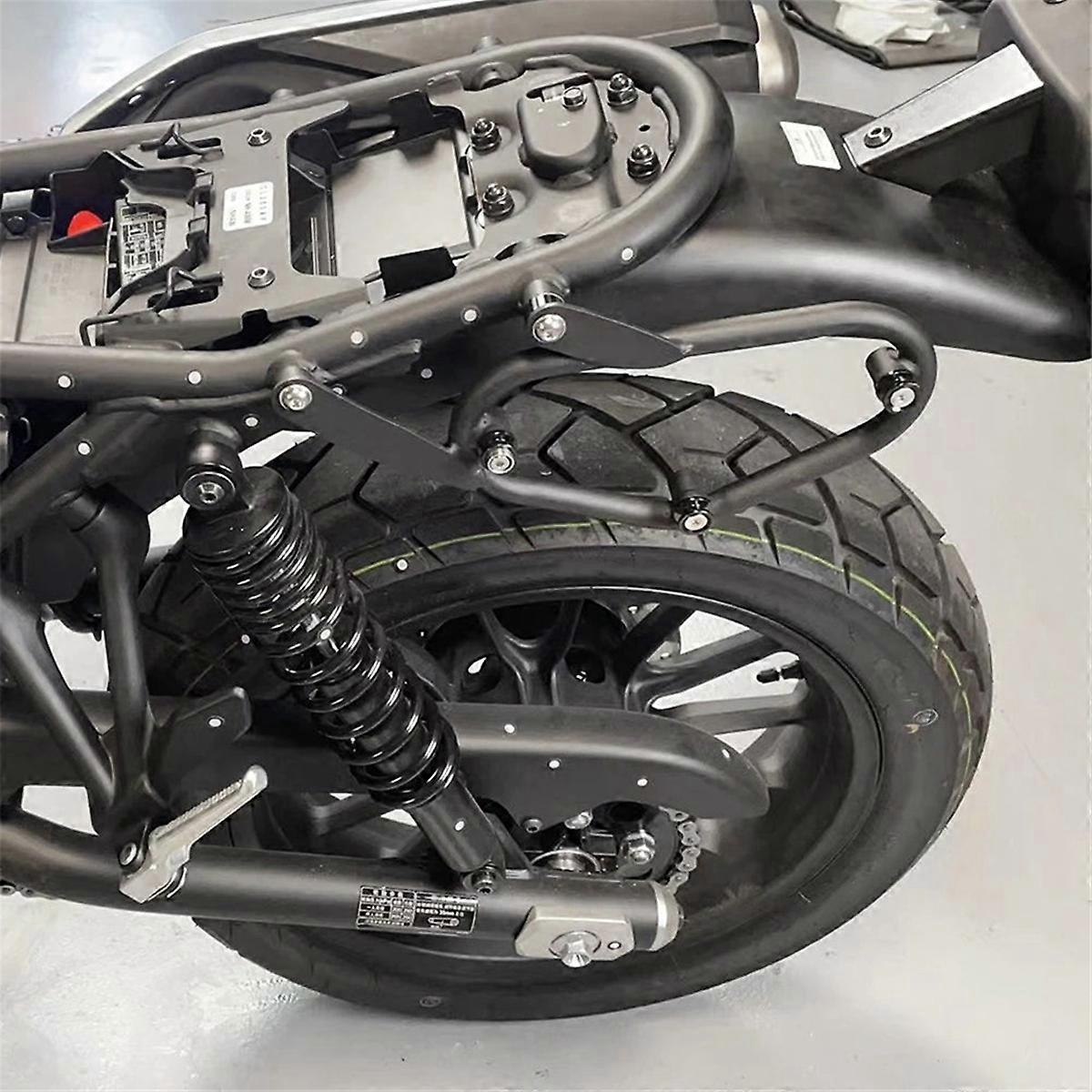 Motorcycle Side Bags Holder Luggage Rack Bars Rack Saddlebag Support ...