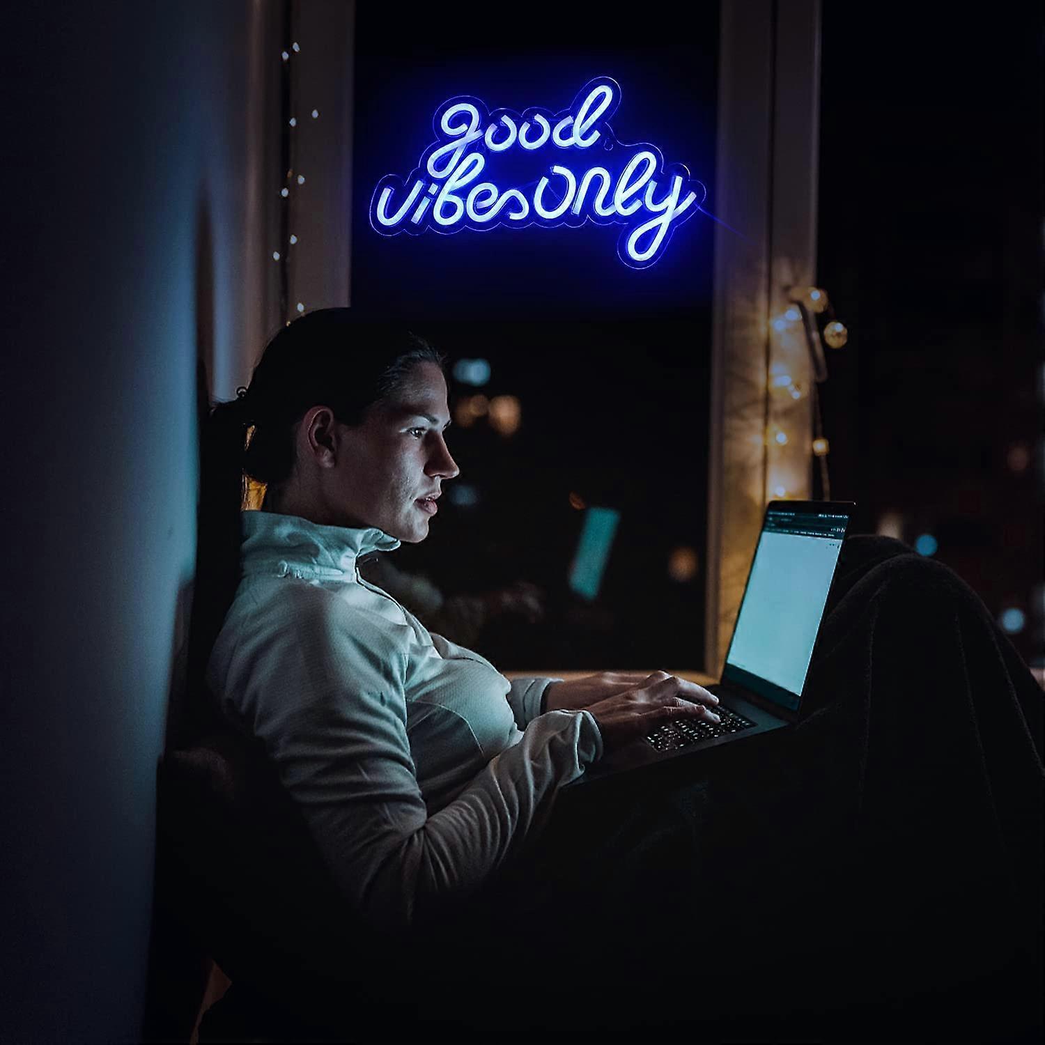 Good Vibes Only Light Advertising LED Word Light Sign Neon Light ...