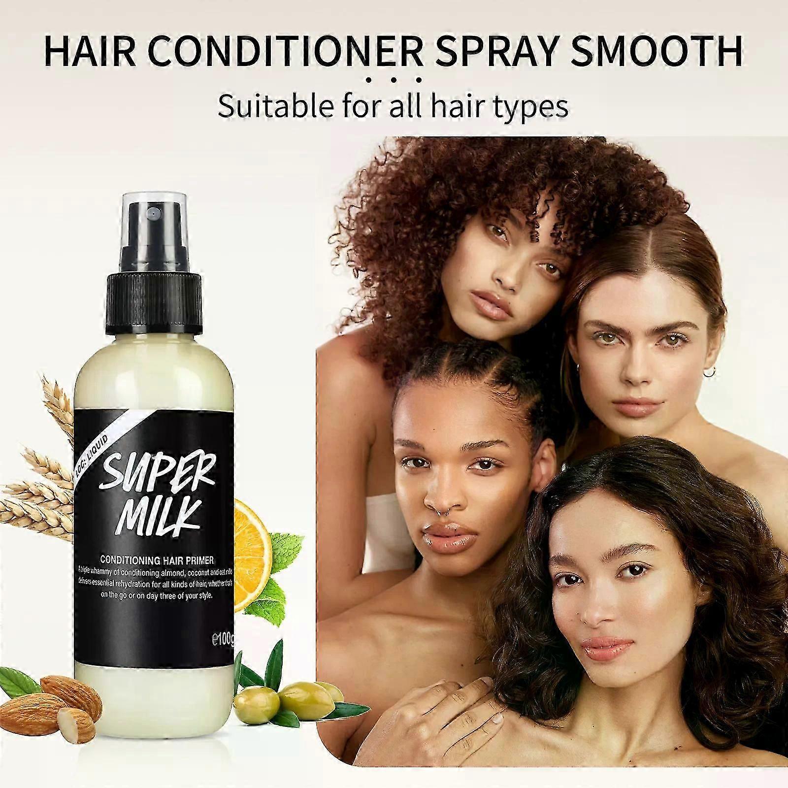 Super Milk Conditioning Hair Primer, Supermilk Hair Perfume Conditioner Spray, Super Milk Leave ...