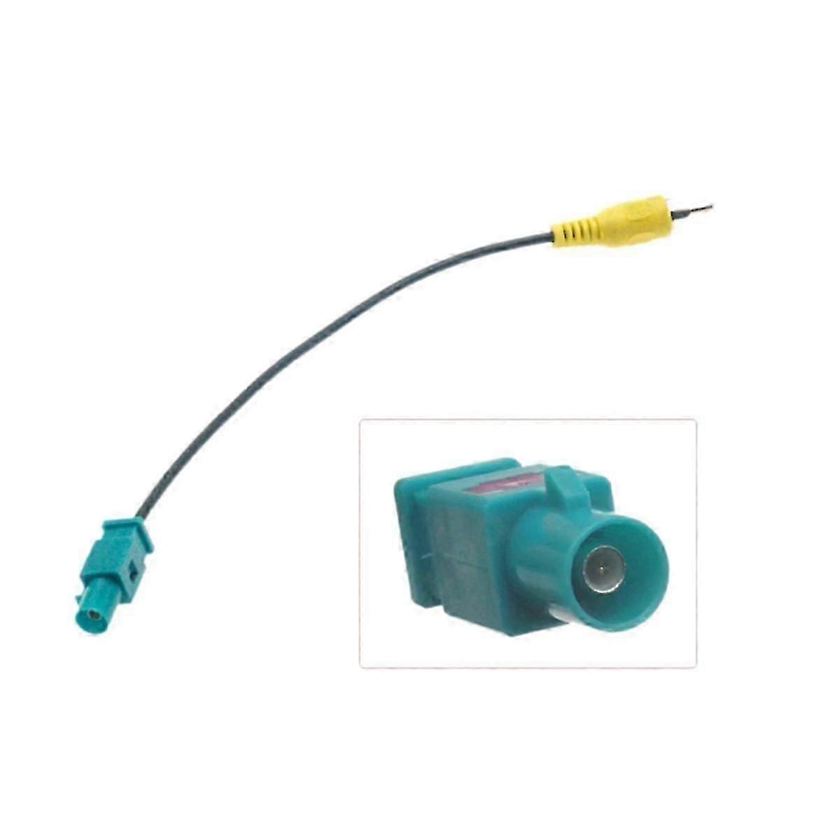 For Mercedes-Benz Rear View Camera Adapter Cable Fakra to RCA Connector ...
