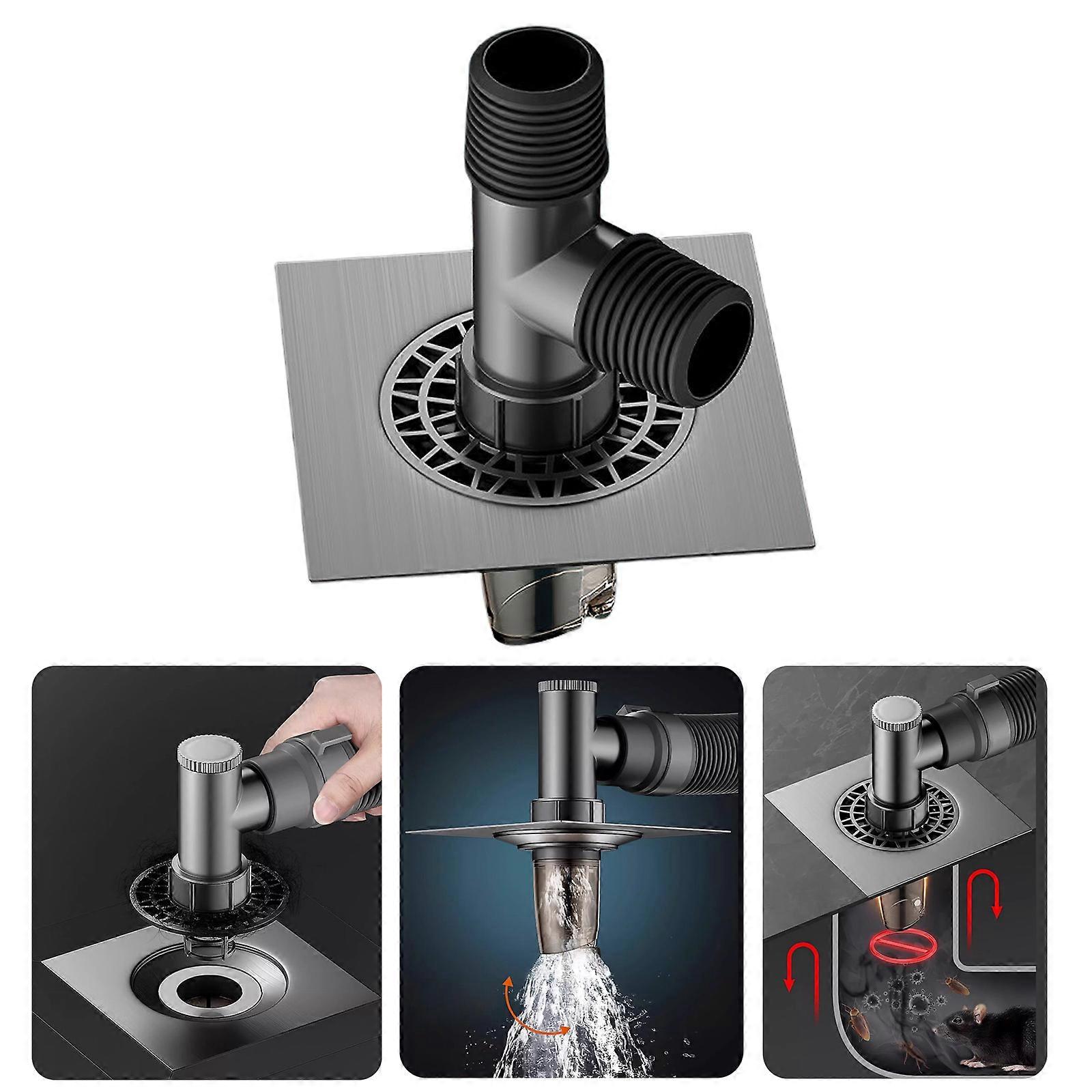 Washing Machine Floor Drain Adapter Pipe Connector Drain Deodorant ...