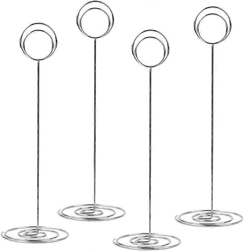 10 Pack 8.75 Inch Tall Table Number Holders Place Card Holder Table ...