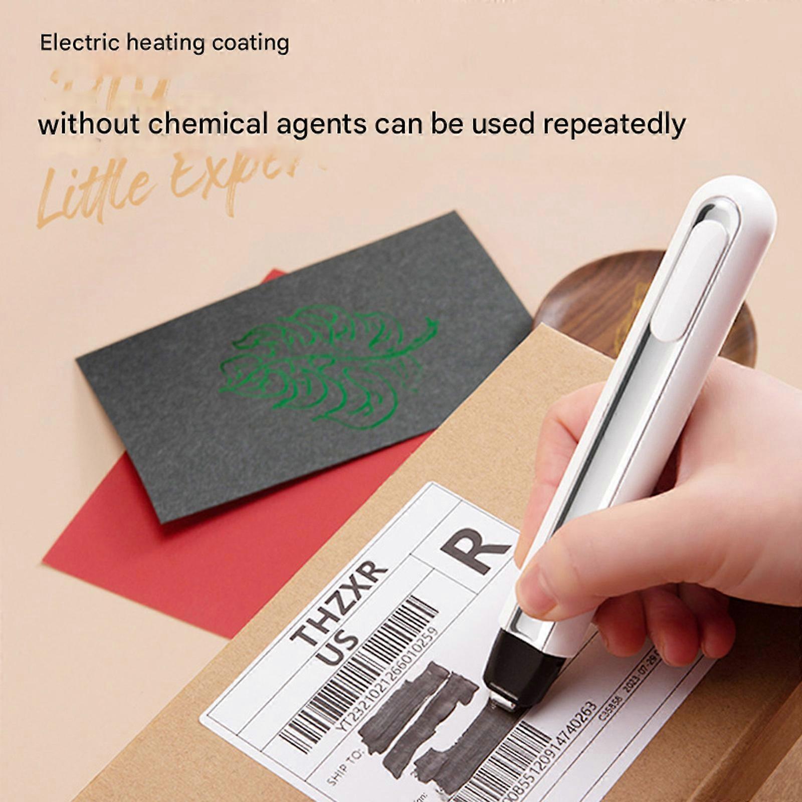 4 in 1 Heat Foil Pens, 3S Fast Heating, For Craft Card Making, Thermal ...