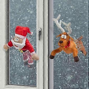 Crashing Santa Animated Christmas,crashing Reindeer, Funny Christmas ...