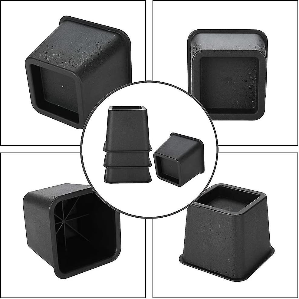 4pcs Furniture Raisers 3 Inch Adjustable Chair Sofa Riser Heavy Duty ...