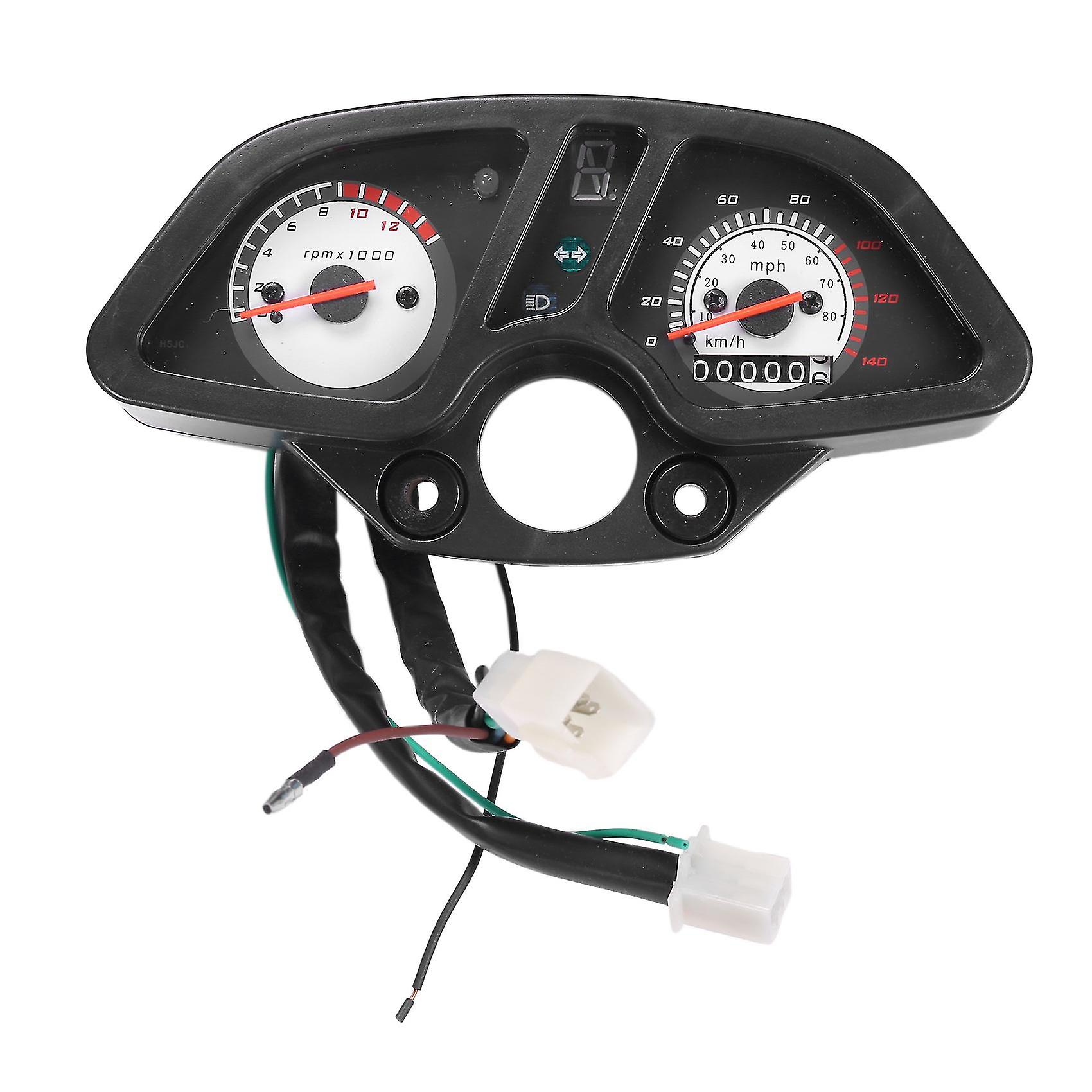 Motorcycle Speedometer Gear Gauge Tachometer For Qm200gy Ii Qm200gy Iii ...