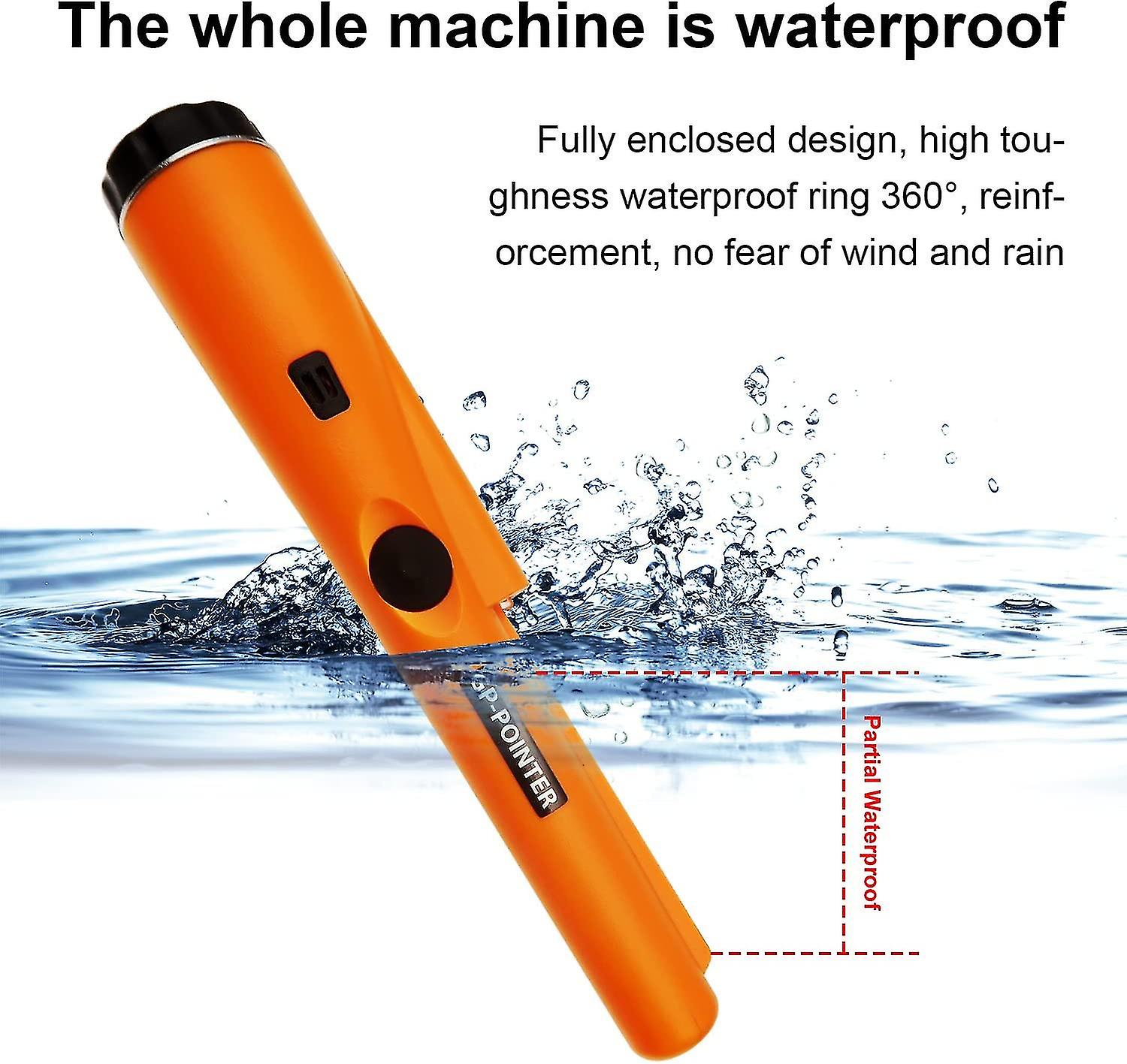 Pinpointer, Ip66 Waterproof Pinpointer Metal Detector, Metal Detectors ...