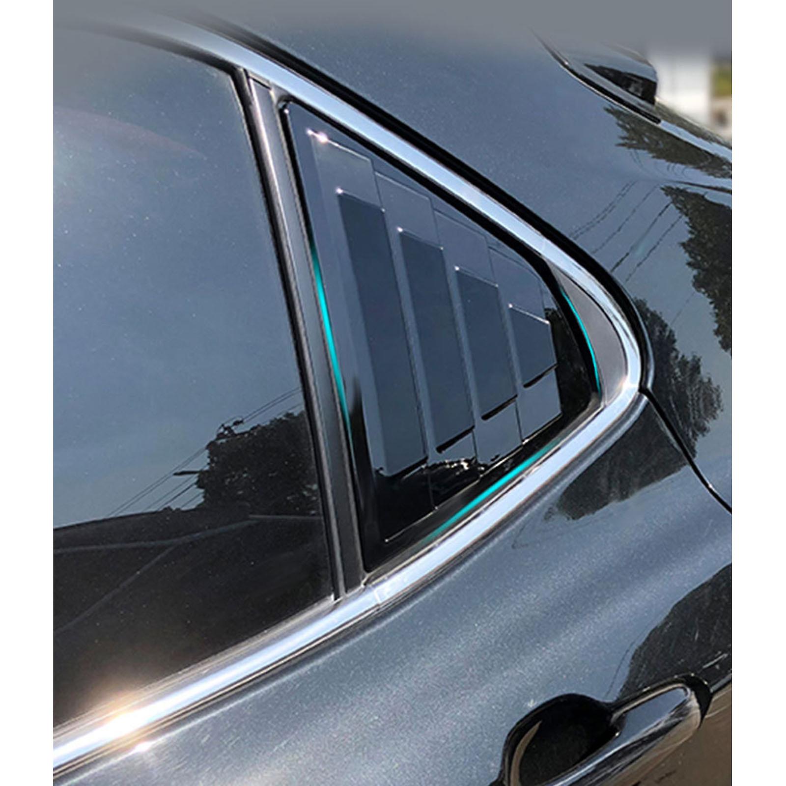 2pcs Car Side Rear Window Louver Shutter Cover Trim For Camry Air ...