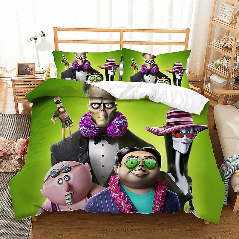 New Wednesday Addams Bedding Set Quilt Cover Pillowcase Things Hands ...