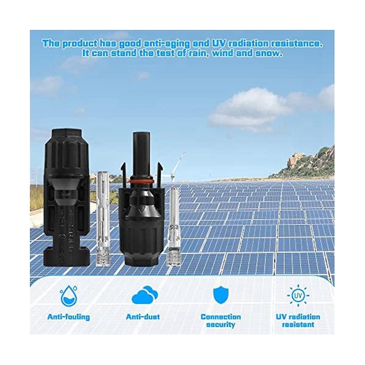 Solar Crimping Tool Kit For 2.5-6.0mm/awg26-10 Solar Panel Pv Cable ...