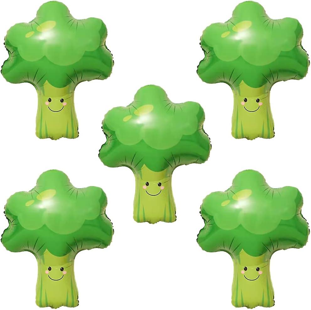 Broccoli Balloons Vegetables Broccoli Foil Mylar Balloons For Baby ...