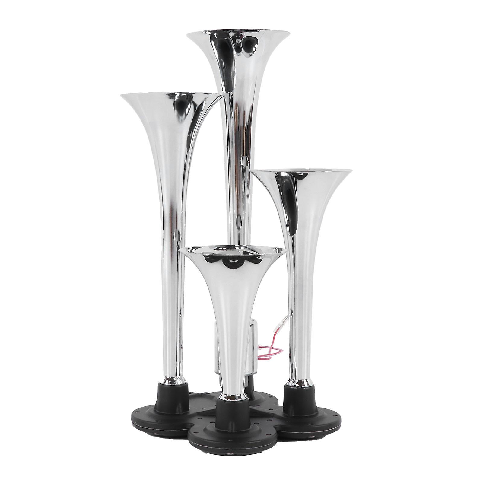4 Trumpet Air Horn - Super Loud 150dB Sound compatible with Trucks Cars ...