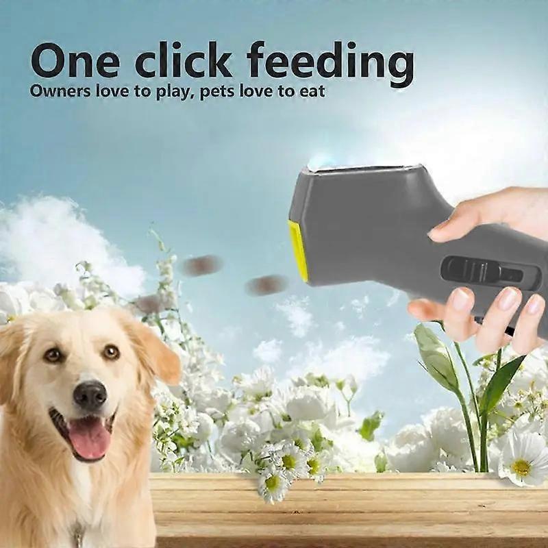 Dog Interactive Training Toys Pet Snack Catapult Launcher Outdoor Beach ...