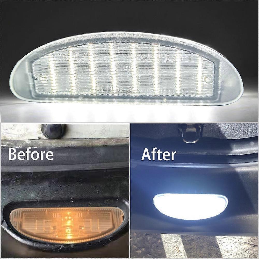 18 Led 12v Canbus Car License Number Plate Lamp 7700410754 No Error For ...