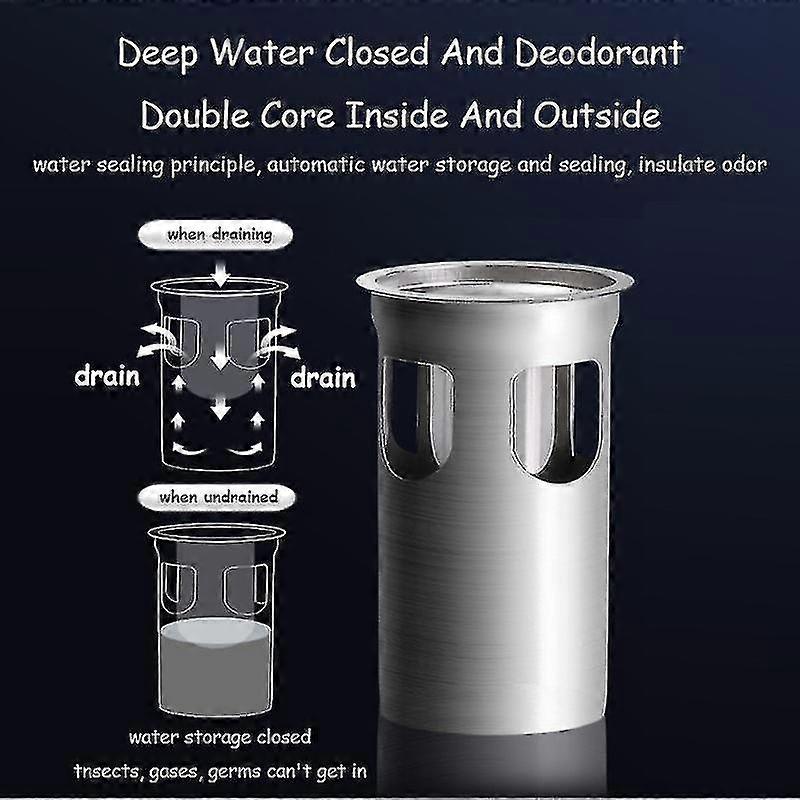 Anti Odor Stopper Floor Drain One Way Valve Shower Drainer Drain ...