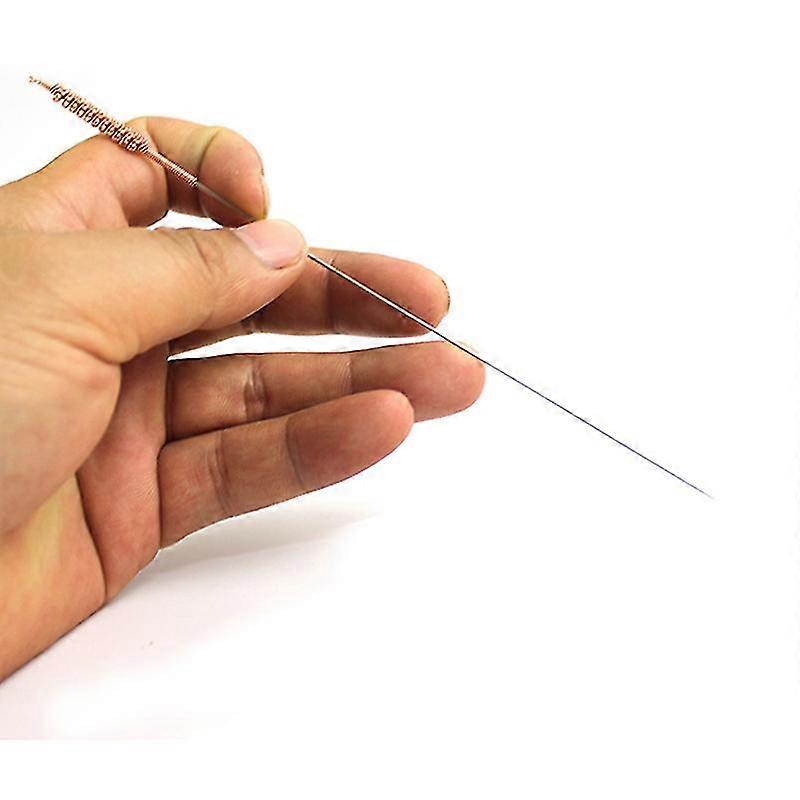 20pcs Large Size Acupuncture Needle Awn Needle Thick Panlong Handle Red ...