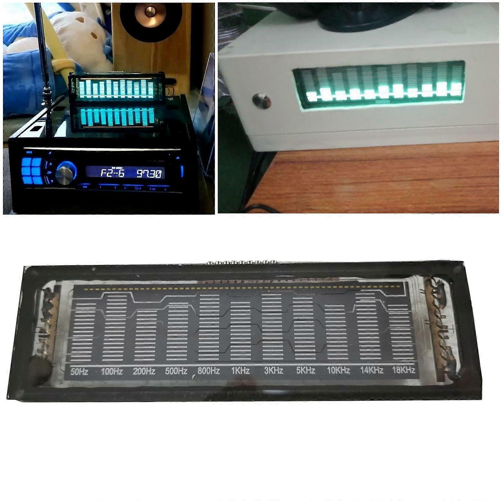 Music Spectrum Indicator VU Meter LED VFD Audio Level Display Amplifier ...