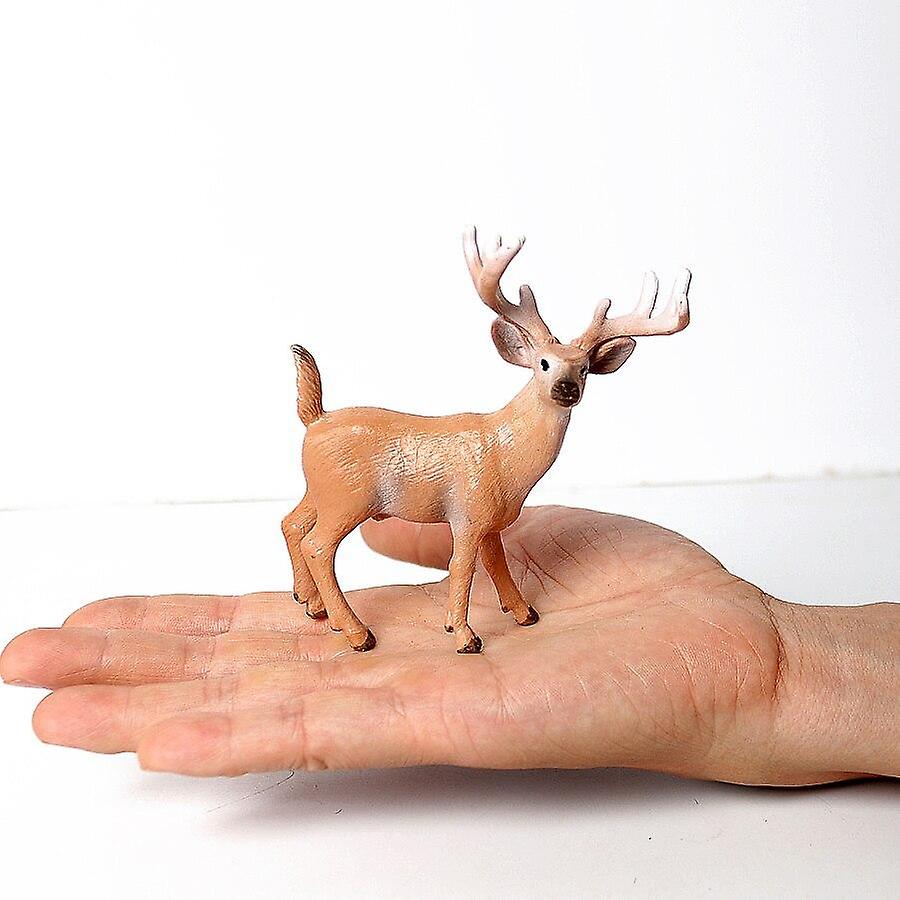 Simulation Wild Animal Deer Model Figurines,moose,elk,reindeer,alpaca ...