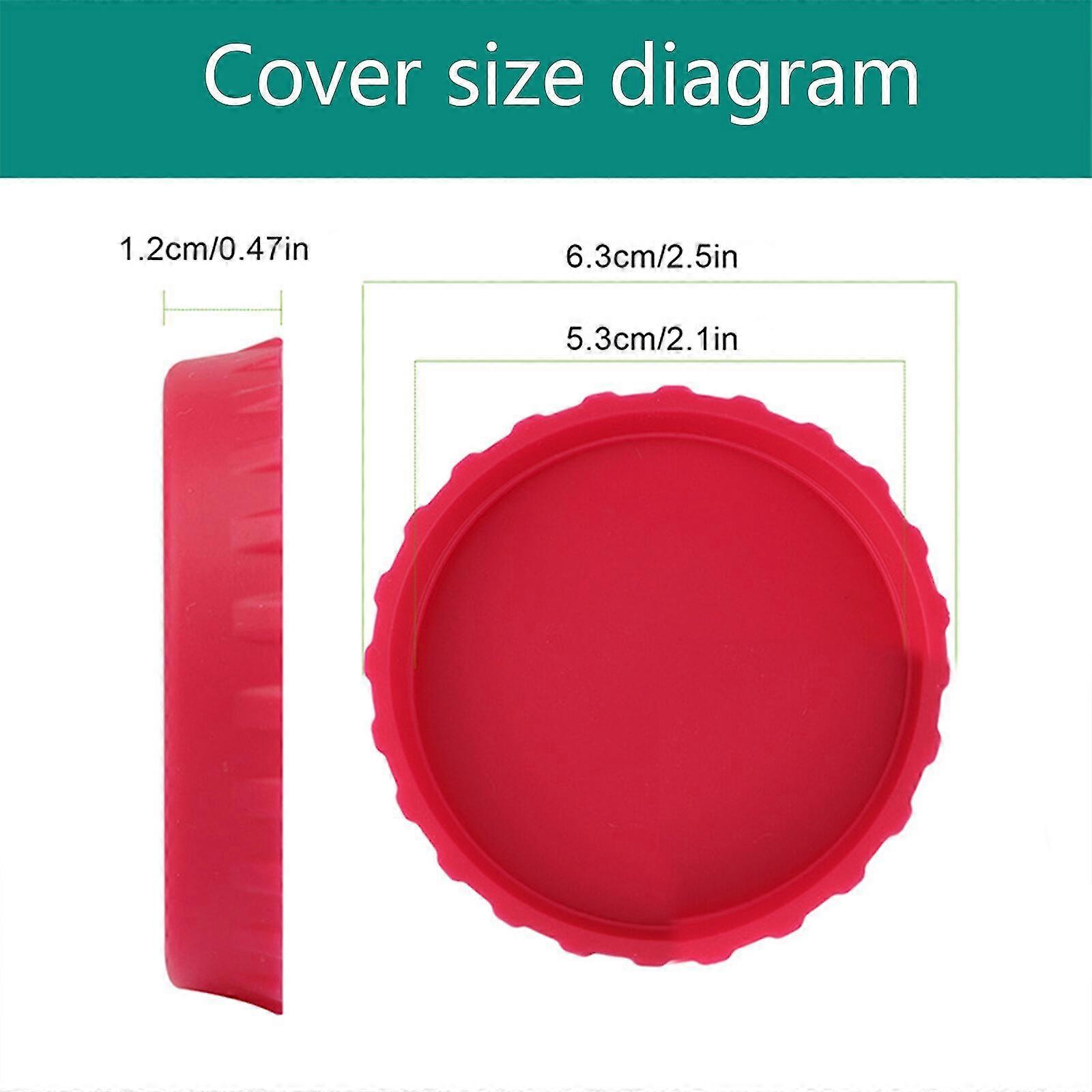 Beverage Can Lid Cap Soda Drink Snaps Tops Cover Lock Sealer Protector ...