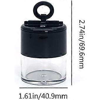 Loose Powder Empty Box Refillable Foundation Powder Container with Puff ...