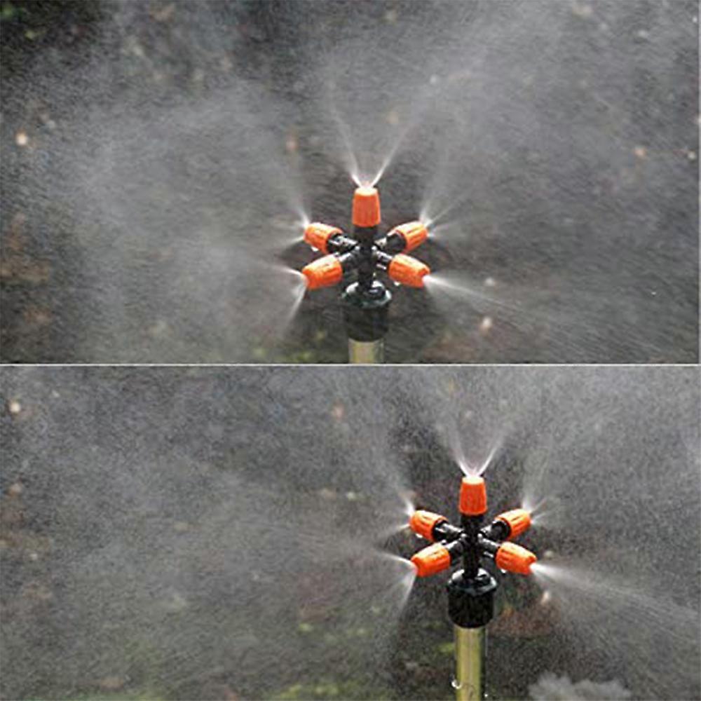 Adjustable Flow Irrigation Drippers - Set of 5 Micro Spray Drip Mister ...