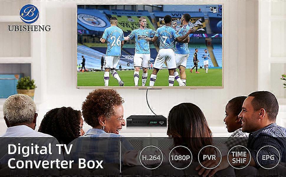 Digital TV Box -Set Top Box/TV Box/ATSC Tuner for Live 1080P HDTV-black ...