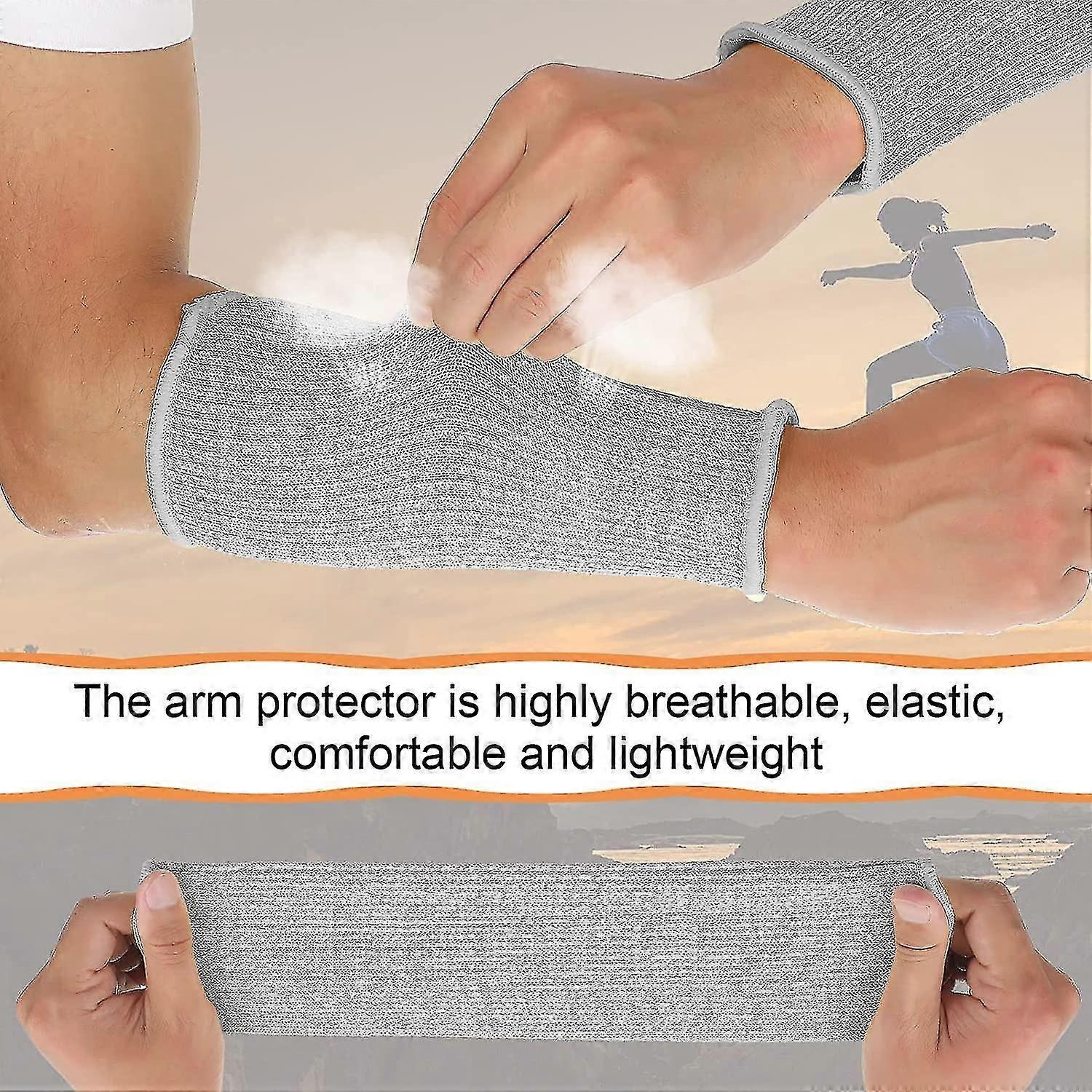 4 Pairs Of Arm Guards For Thin Skin And Bruising Cut And Burn Heat ...