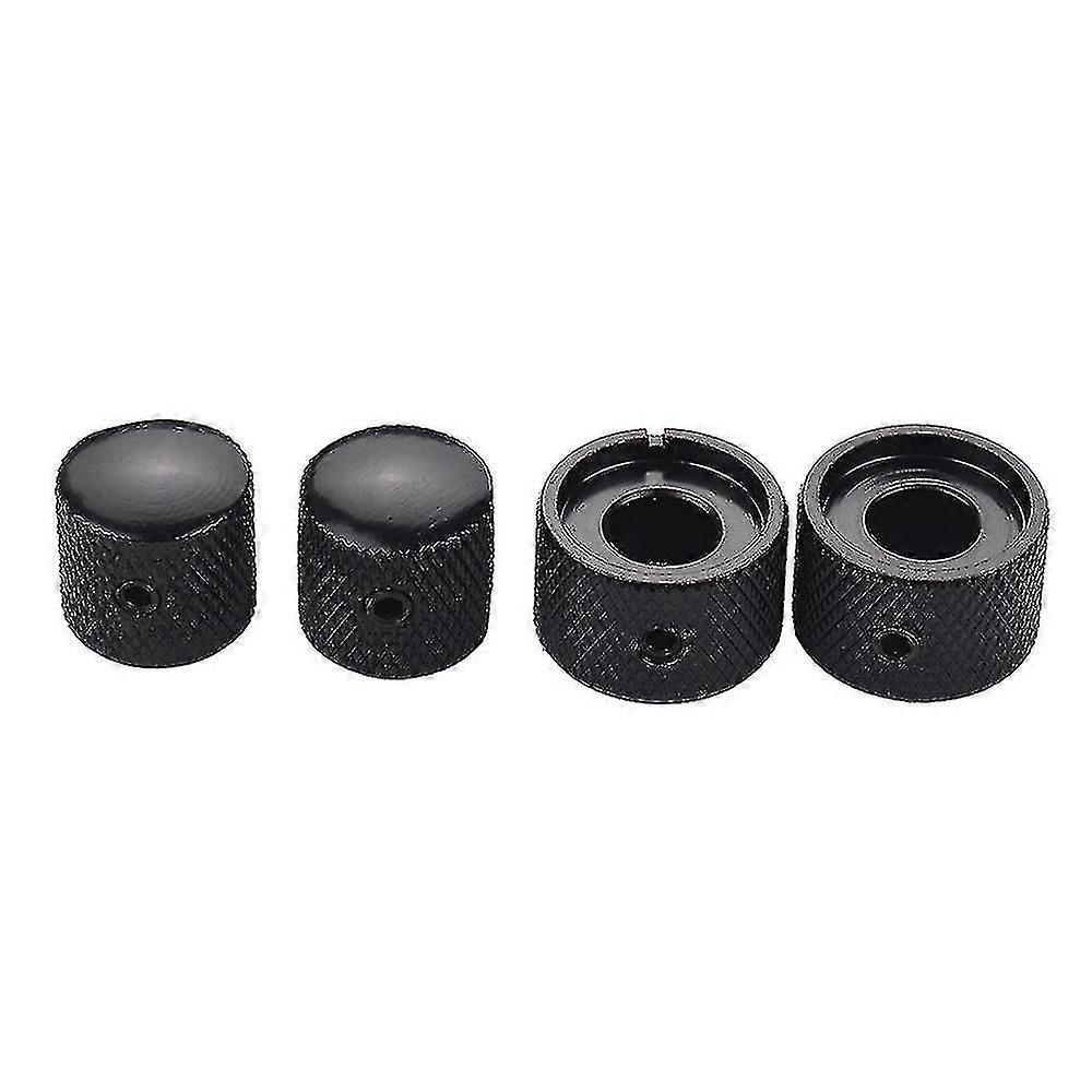 2 Sets Dual Concentric Stacked Control Knobs For Electric Bass Guitars ...
