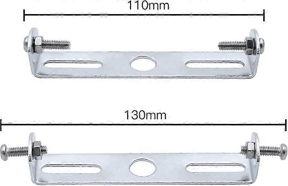 Wall - Mounting Bracket, Heavy - Duty Stainless Steel, Set of 4 with ...