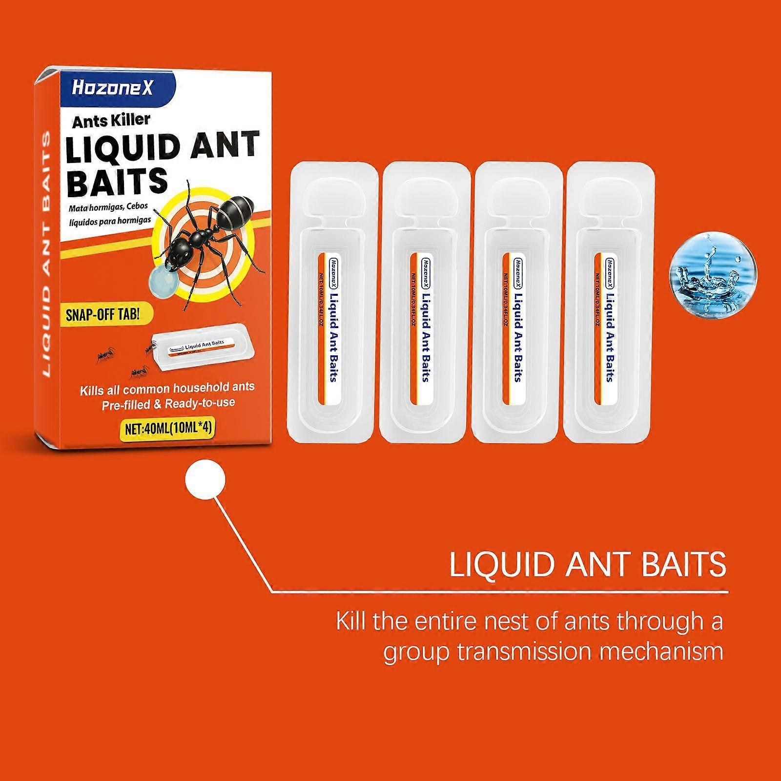 Liquid ant bait Home outdoor ant bait Windowsill corner electrical ...