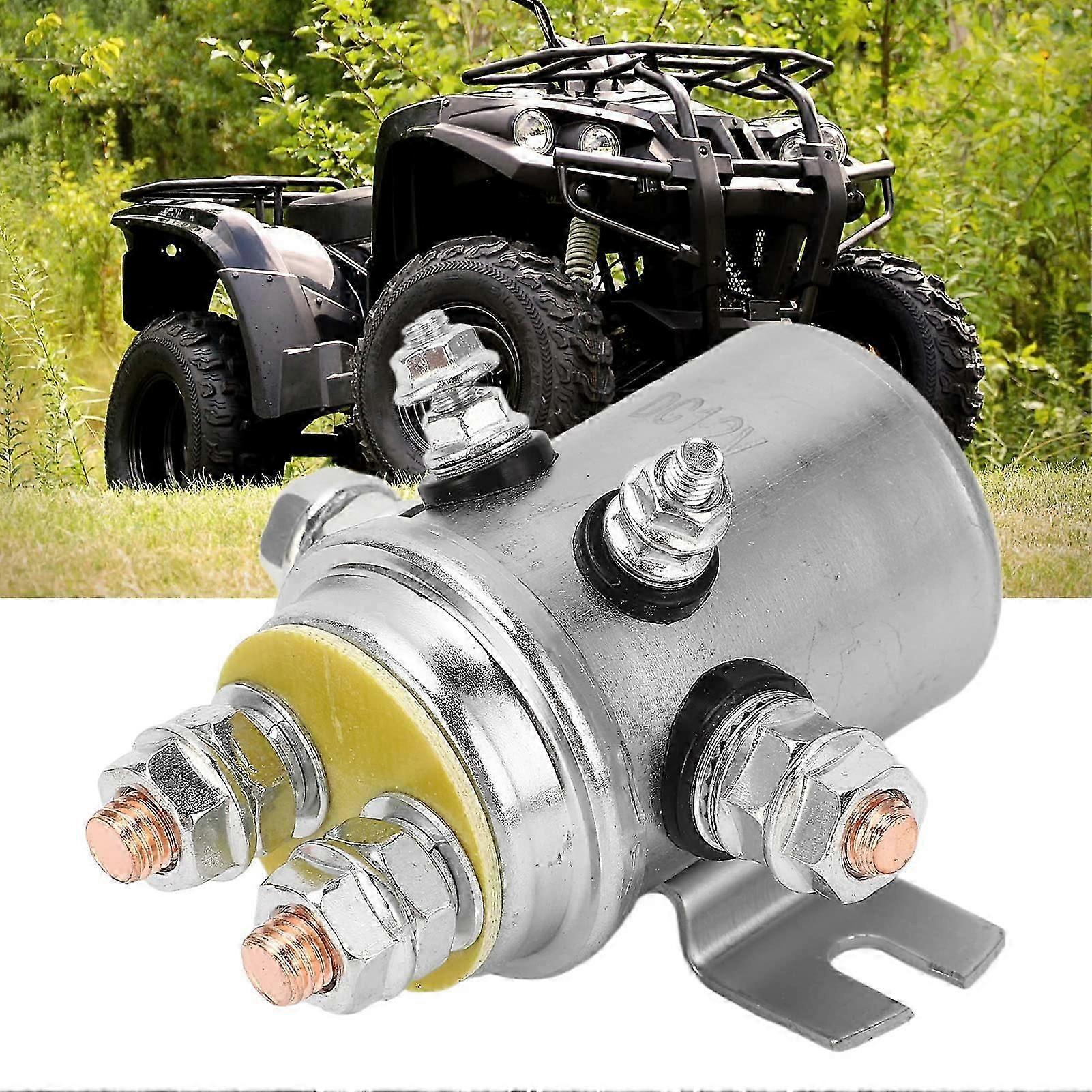 Winch Relay, 12V 200A Relay Switch Winch Solenoid Contactor, Universal ...