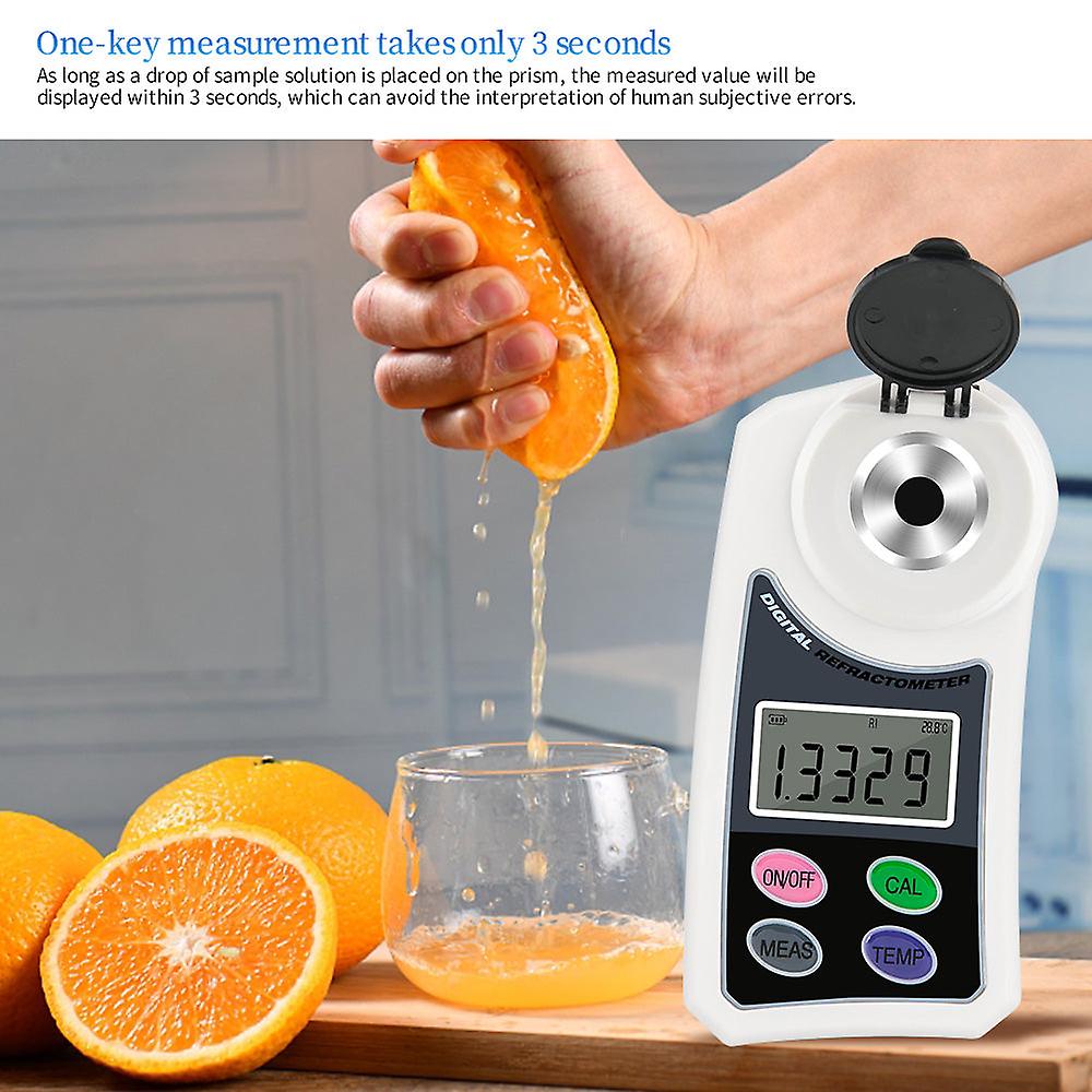 Handheld 0-55% digital brix honey auto refractometer optometry ...
