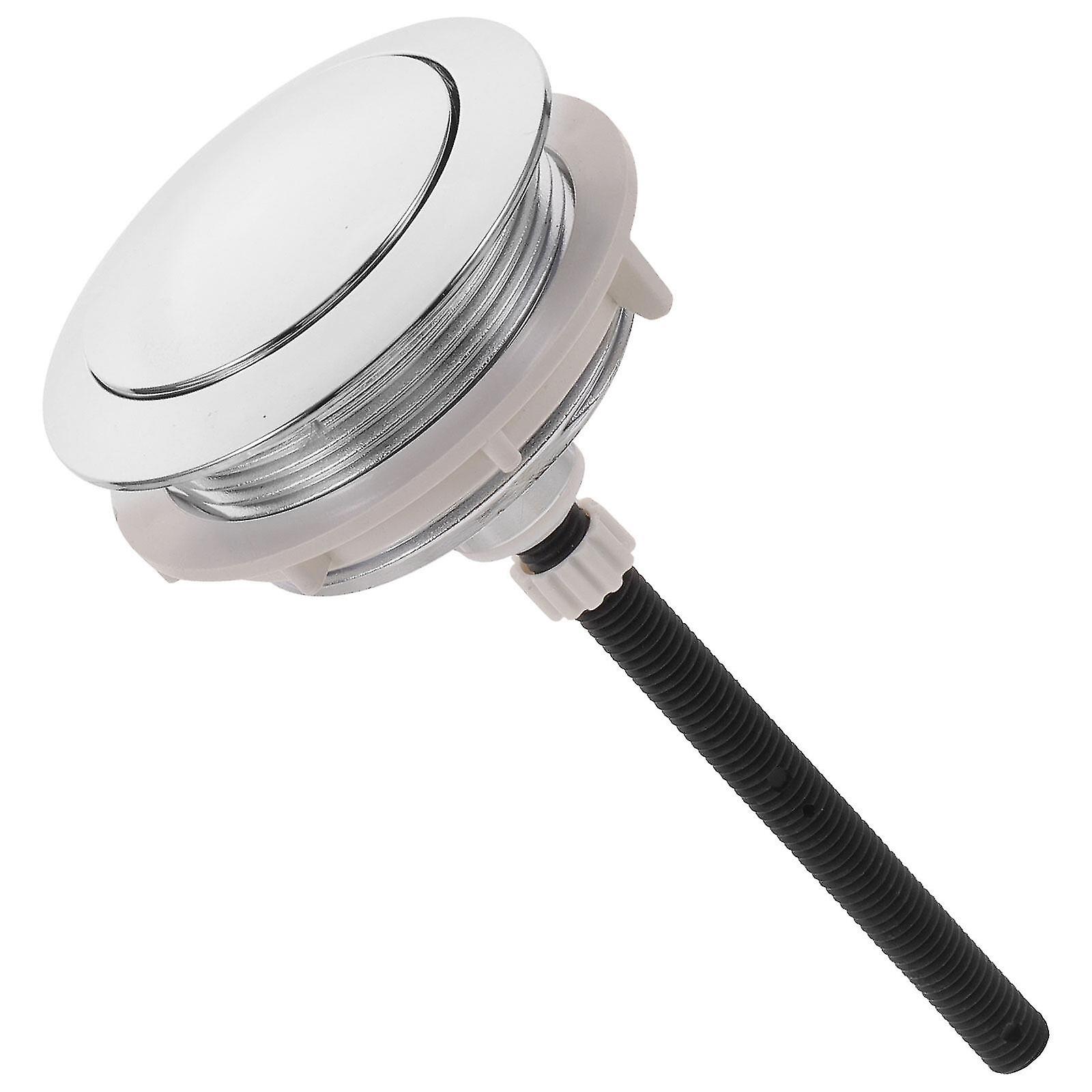 Single Toilet Tank Button Push Flushing Button Toilet Water Tank Push ...