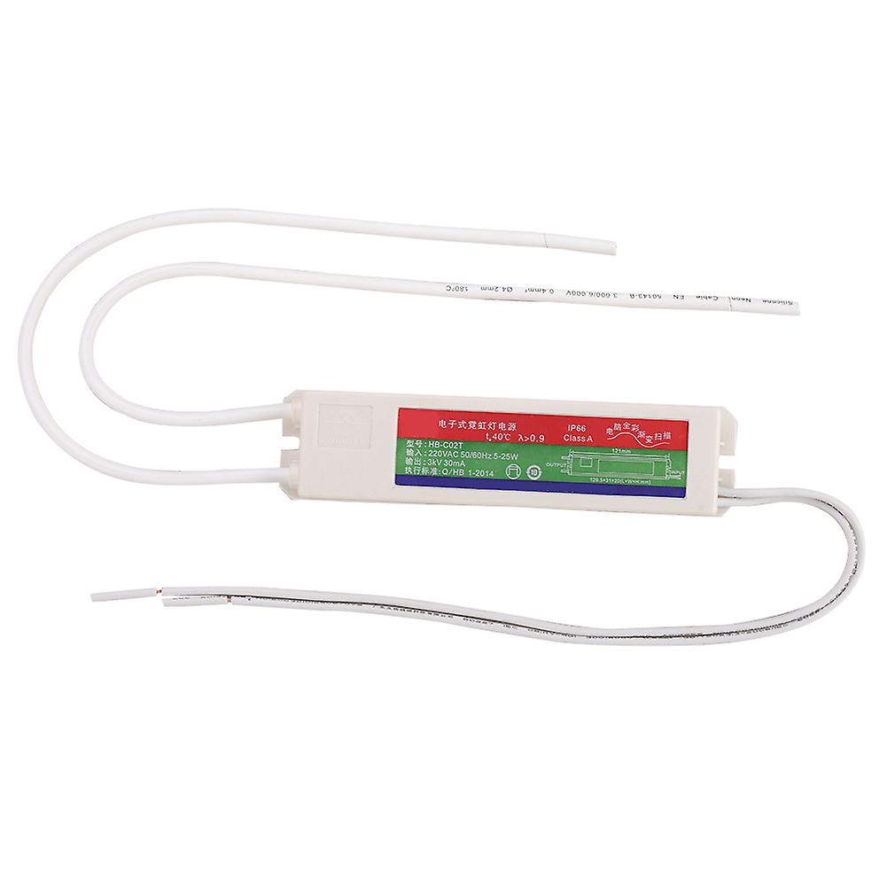 Neon Sign Transformer Power Supply - 3KVAC with 30mA Load and 0.5-2.5m ...