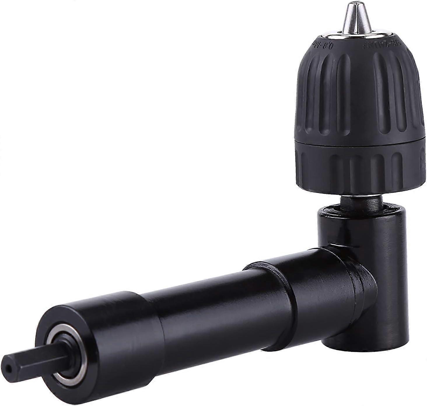 90 Self-tightening Right Angle Chuck Adapter for Drill, Screwdriver ...