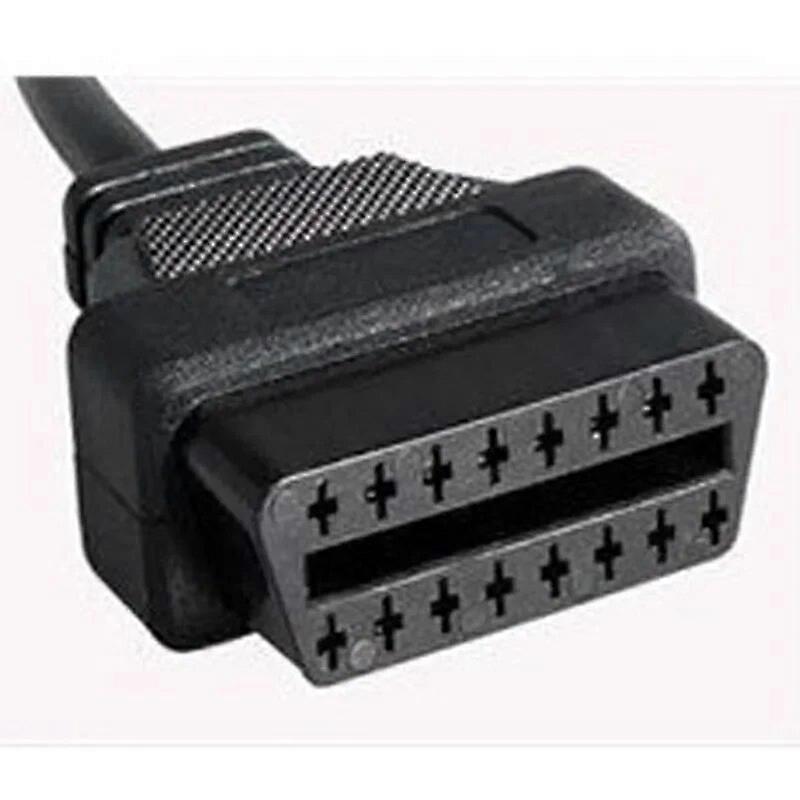 For Nissan 14 Pin To 16Pin Cable OBD II Diagnostic Interface 14Pin To ...