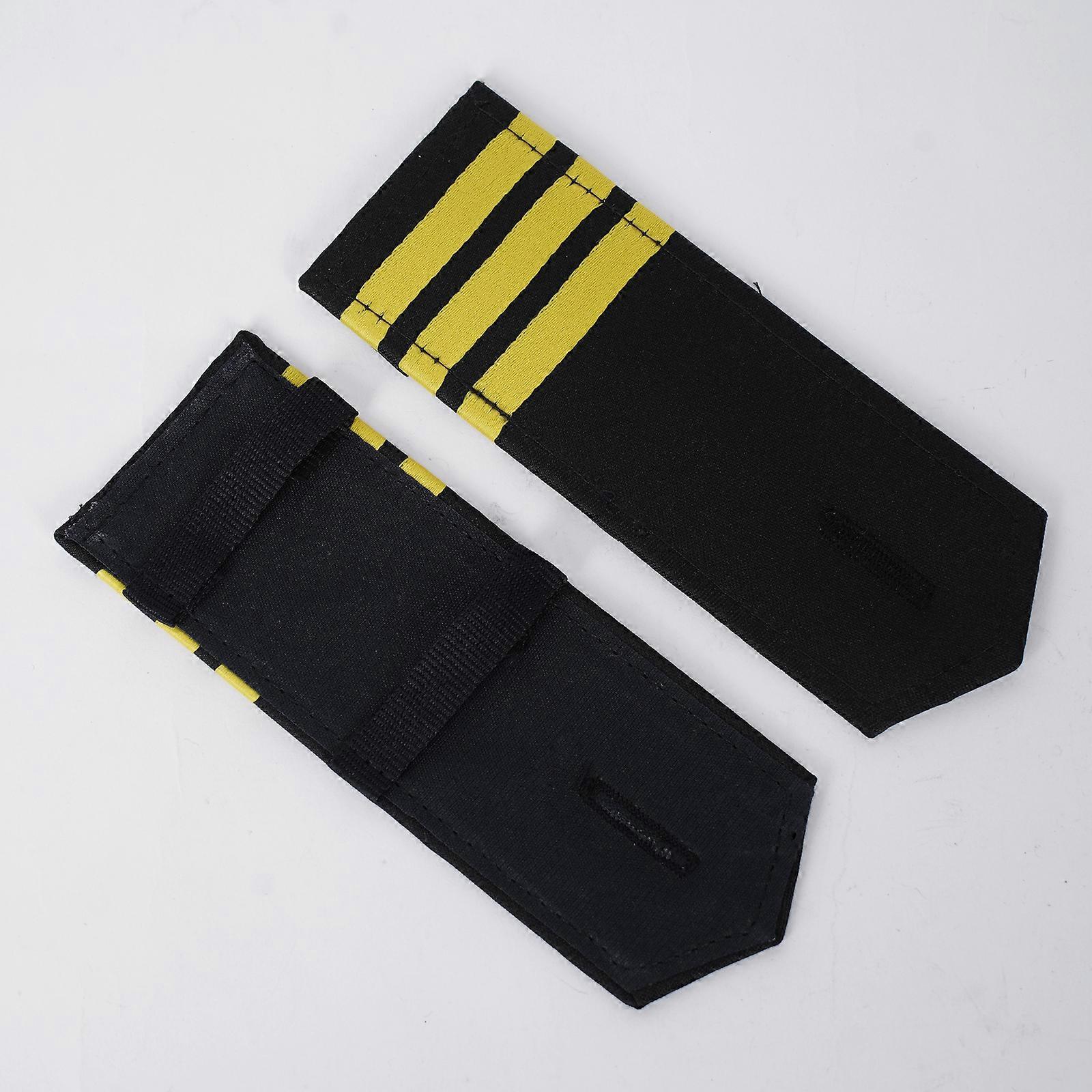 1 Pair Clothing Decor Epaulettes Professional Pilots Uniform Epaulets ...