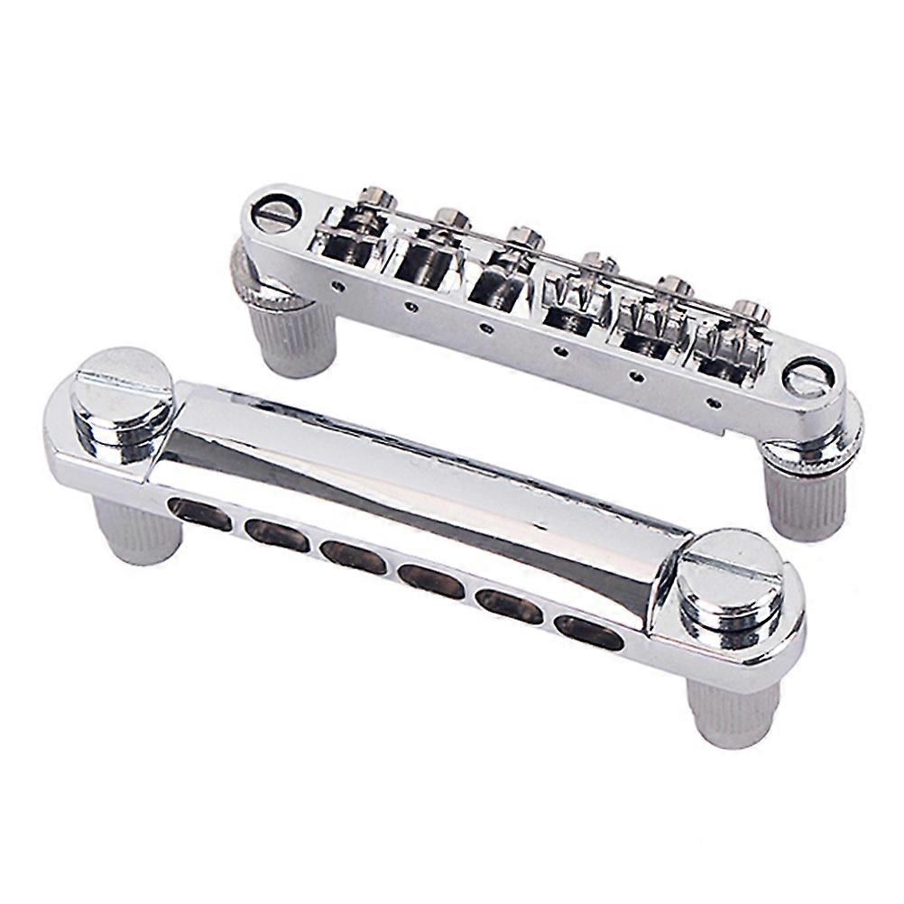 1 Pair 12 String Guitar Bridge Locking Bridge and Tailpiece Set for ...