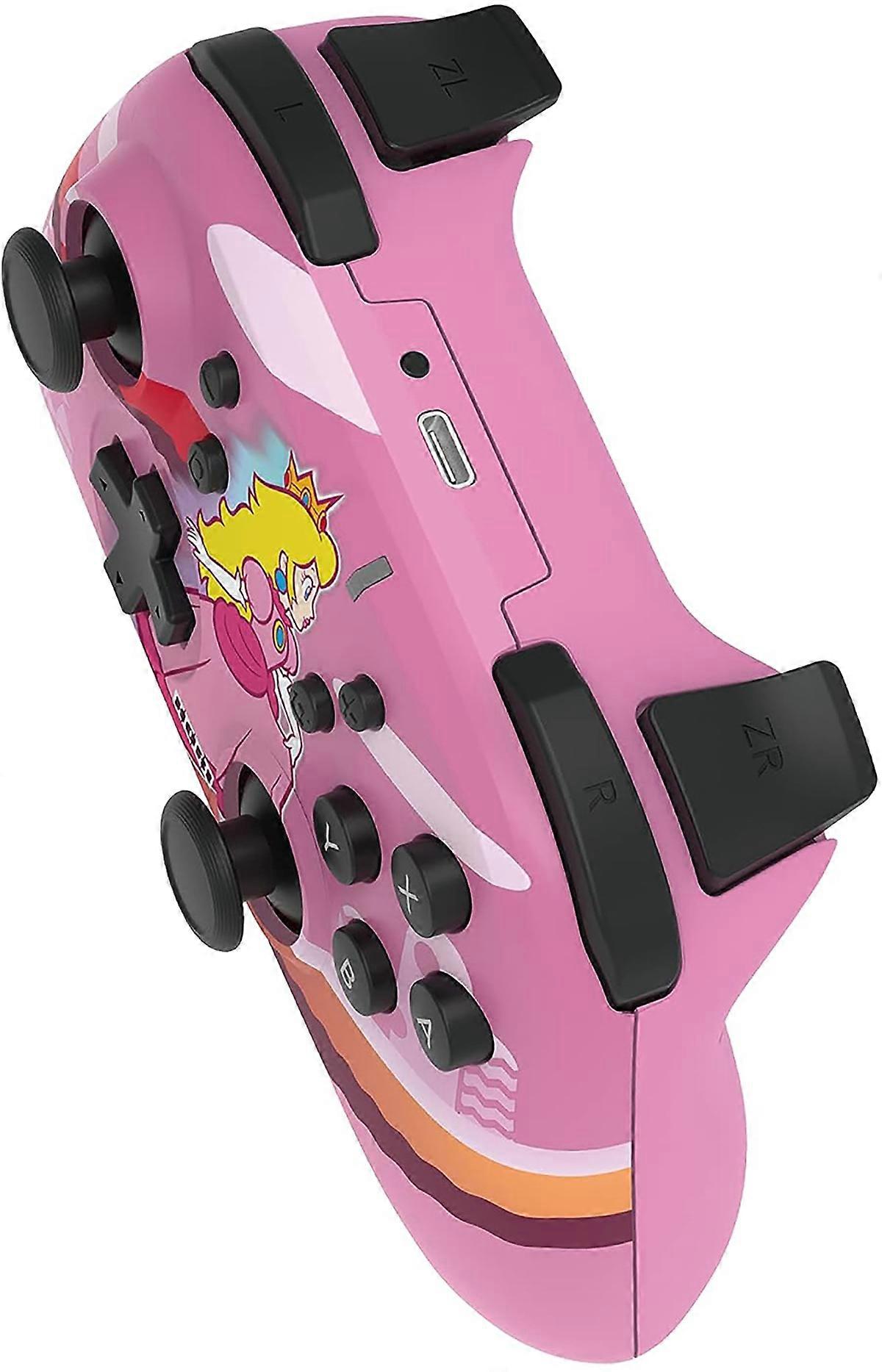 HORI Wireless HORIPAD: Super Peach for Nintendo Switch - Officially ...