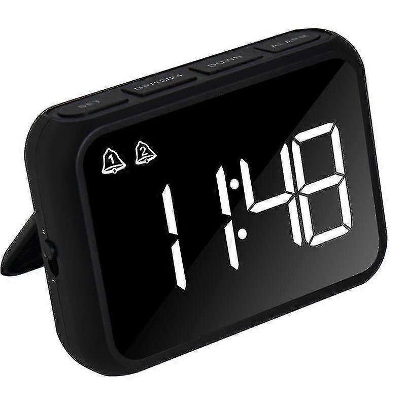 Digital Alarm Clock For Bedroom,three Brightness Dimmer, Temperature ...