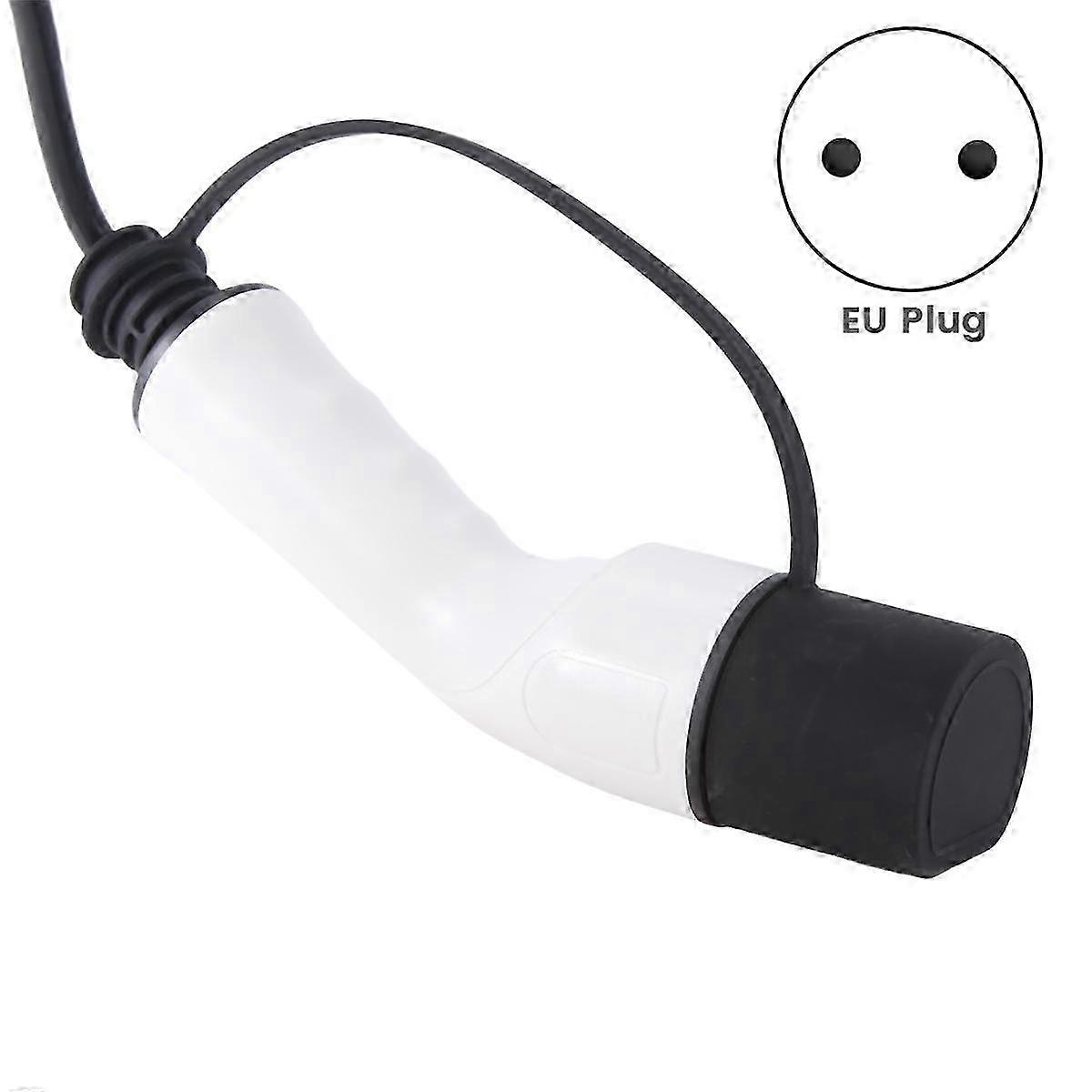 EV Connector 16A Type 2 Male Plug to Schuko Socket EV Charging Adapter ...