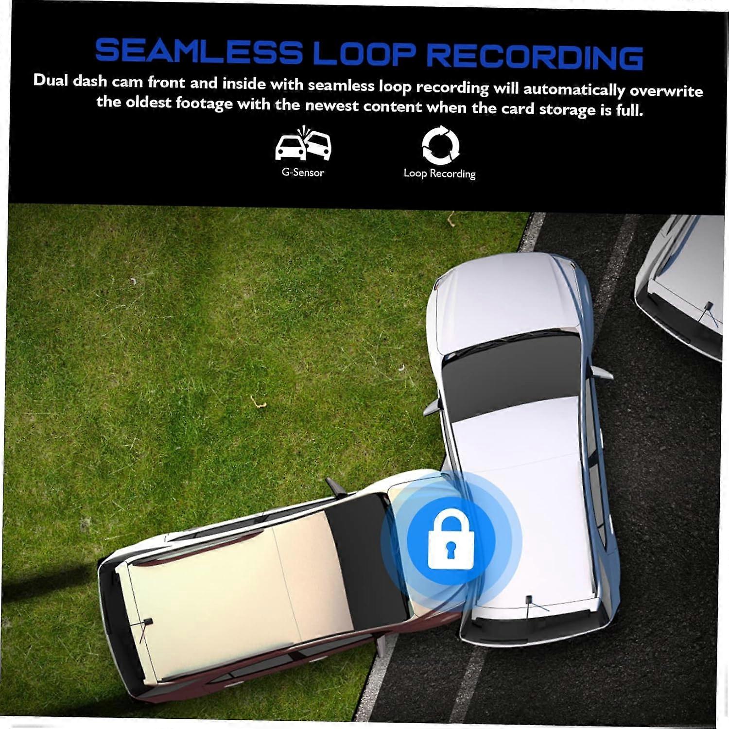 Driving Rrder Dash Cam with Parking Mode for Cars Auto Dash Cam Trucker ...