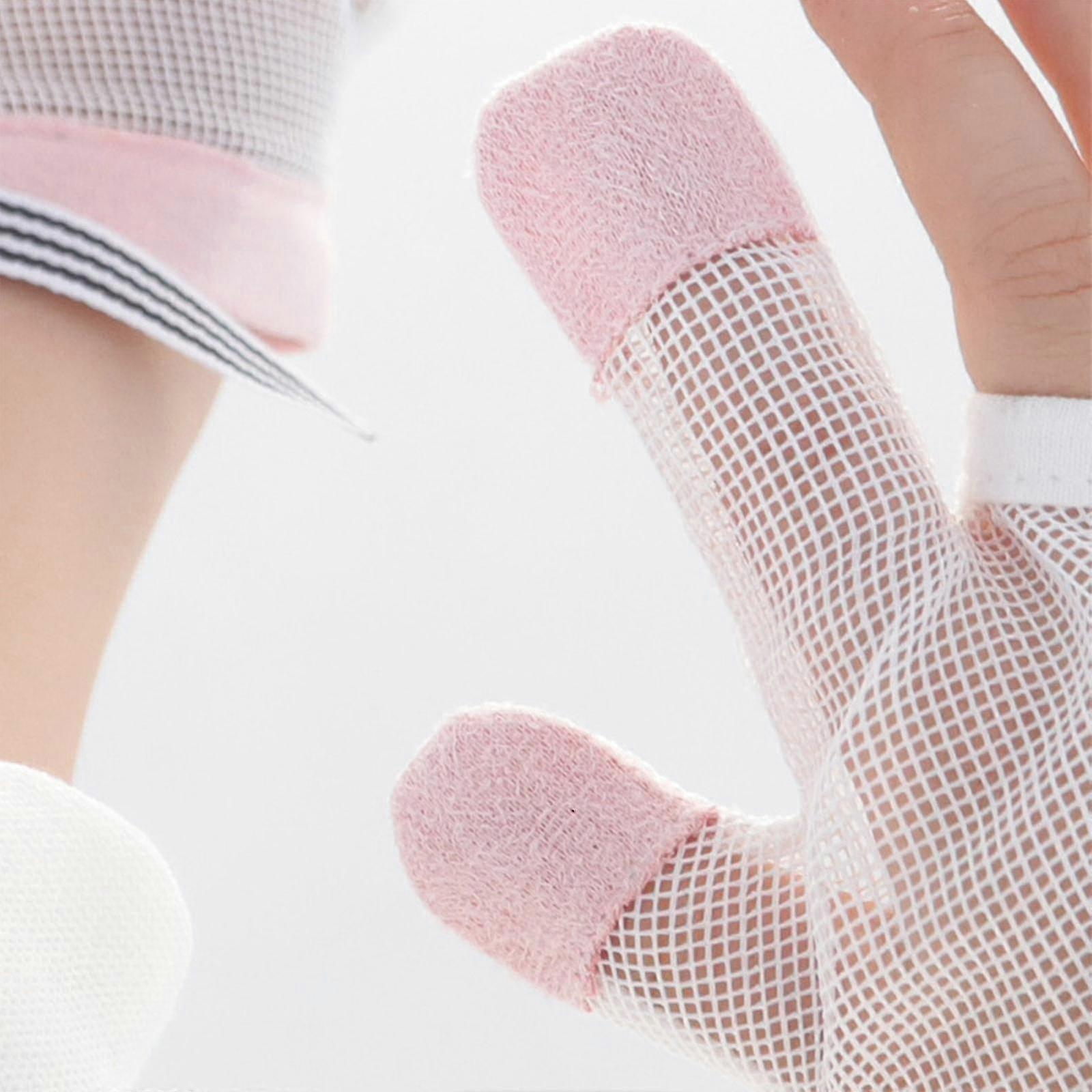 2 Pair Gloves For Babies, Stop Thumb Sucking, Baby Stop Thumb Eyes Kids ...
