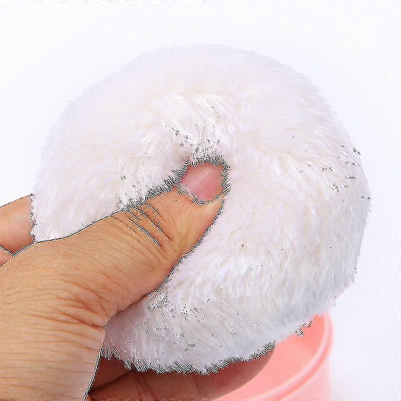 2pcs Baby Body Cosmetic Powder Puff Kit With Sponge Box Case | Fruugo UK